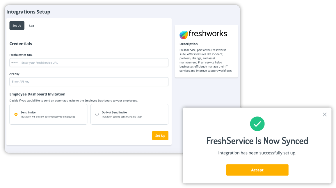 Integrating your GroWrk Dashboard with Freshservice