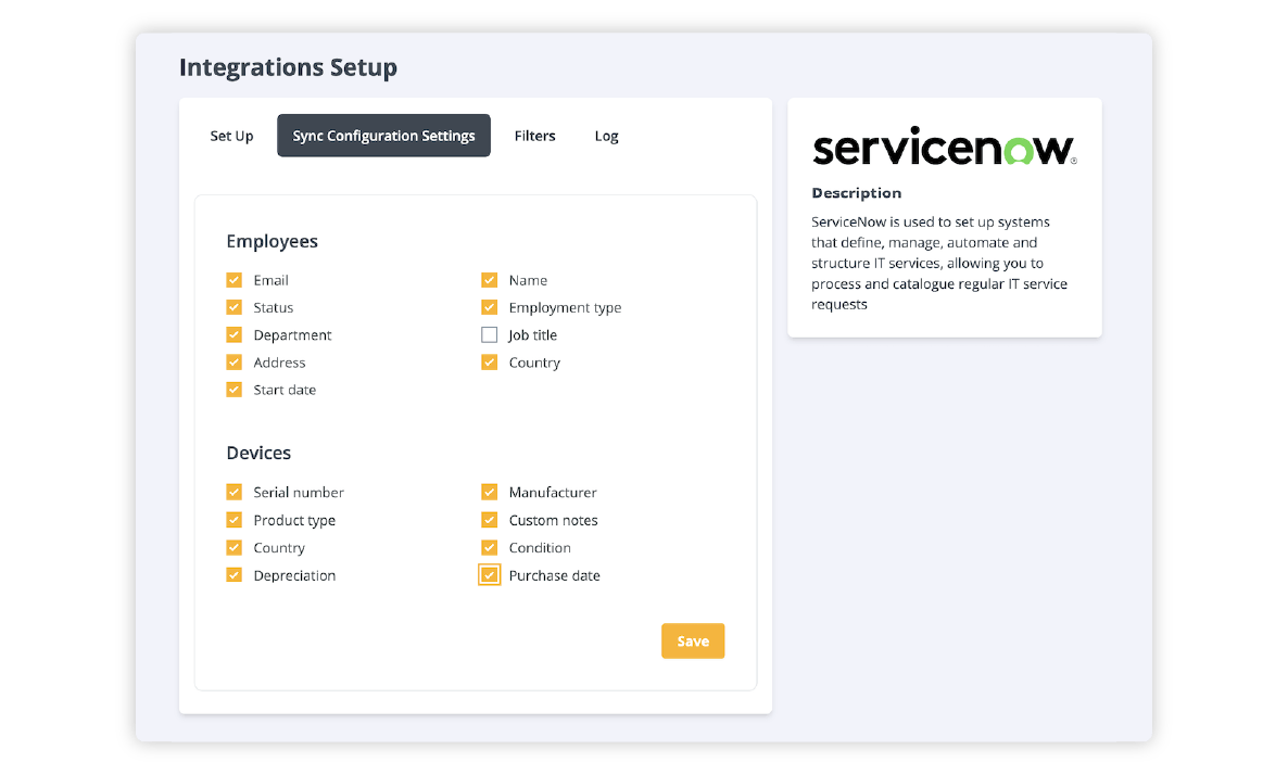 How GroWrk ITAM integrates with ServiceNow