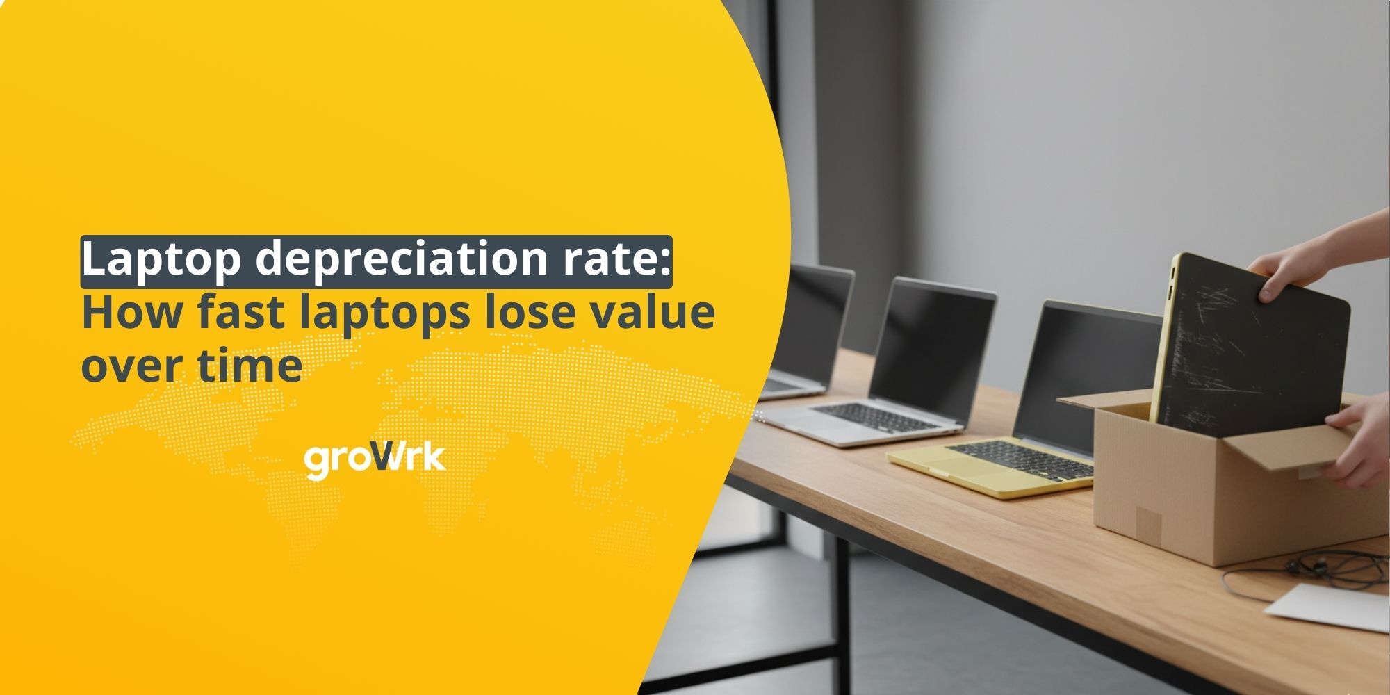 How to calculate laptop depreciation rate accurately